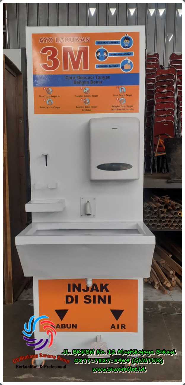 Sewa Wastafel Portable Murah Tersedia Di Jakarta