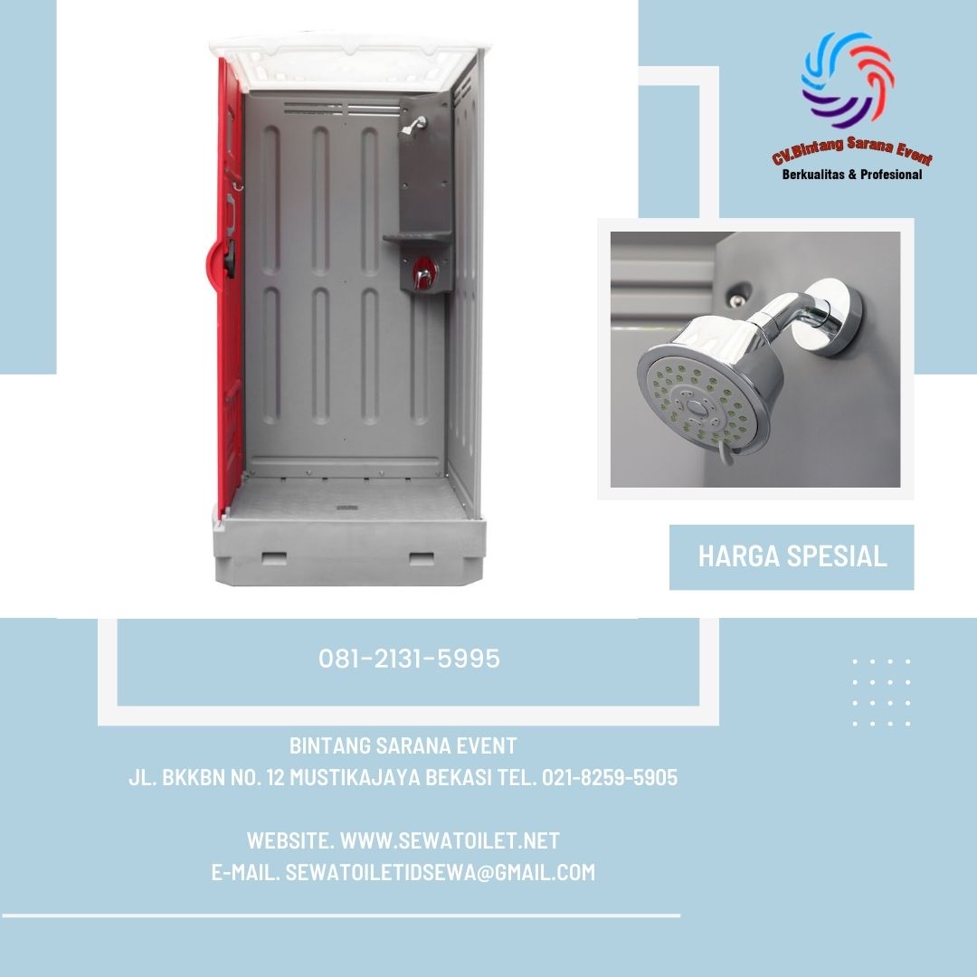 Sewa Kamar Mandi Portable Kawasan Industri Sentul Bogor