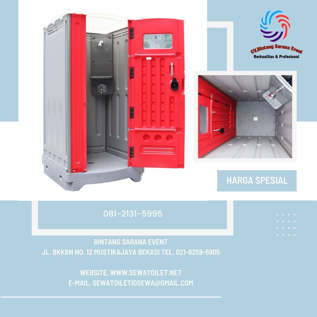 Sewa Kamar Mandi Portable Kawasan Industri Sentul Bogor